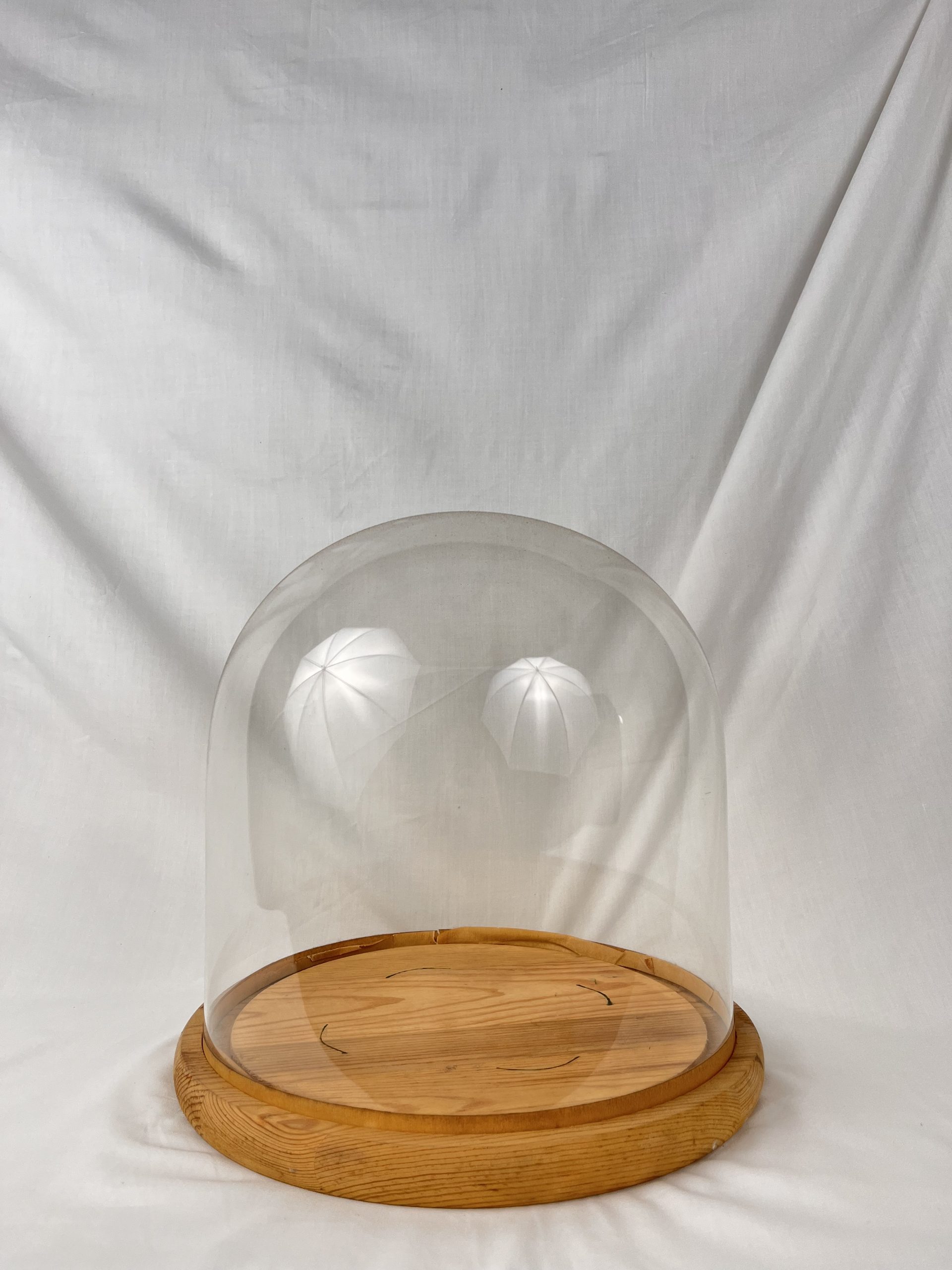 CAPELO Y BASE / VIDRIO SOPLADO / MADERA – Trasmundo.com